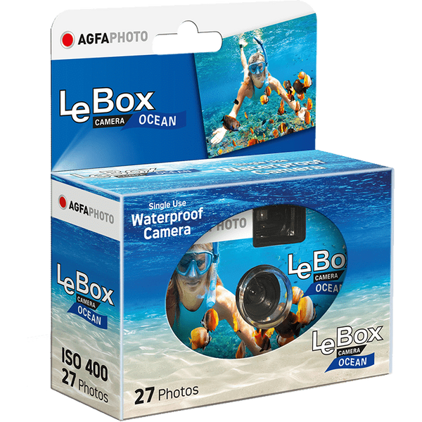 AGFA Waterproof Disposable Film Camera - Le Box 400 27 Exp – Jacobs Digital