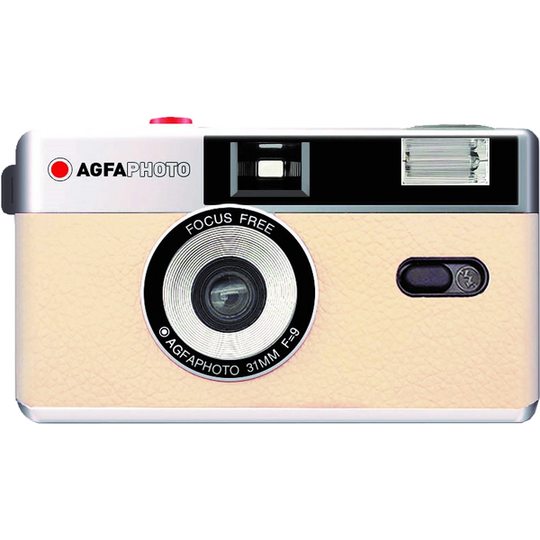 AGFAPHOTO 35mm Reusable Film Camera - Beige – Jacobs Digital