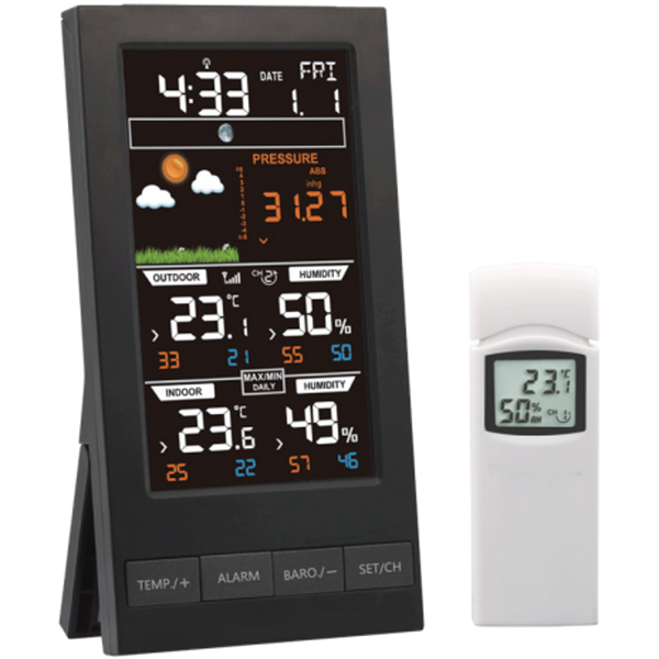 Aercus Instruments WeatherSpy - Desktop Multichannel Weather Station ...
