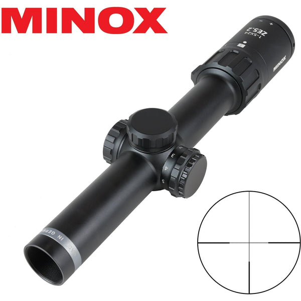 Minox ZE5.2 1-5x24 30mm #4 German Illuminated Reticle – Jacobs Digital