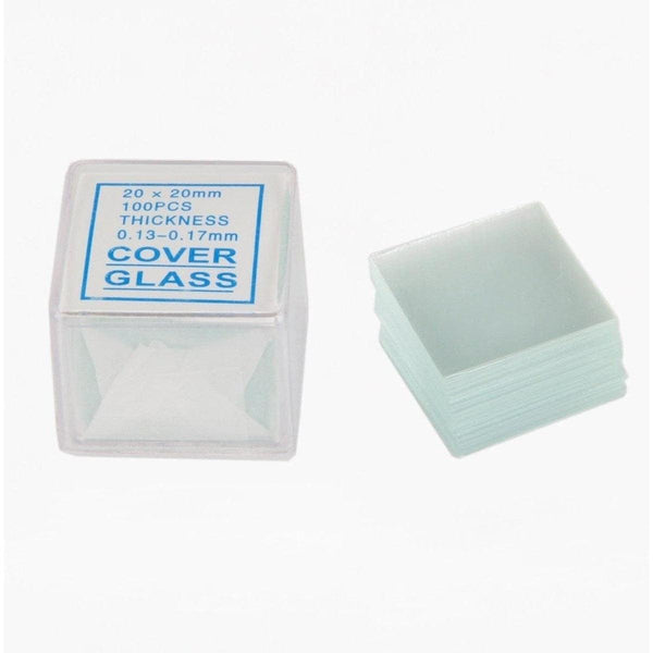 Omax 100 Piece Glass Slide Covers – Jacobs Digital