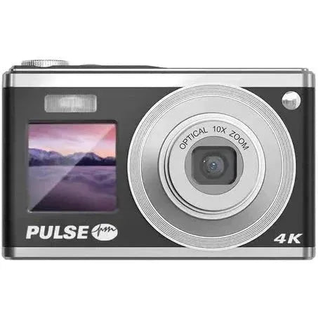 PULSE 10X Optical Zoom Compact Camera - Black – Jacobs Digital