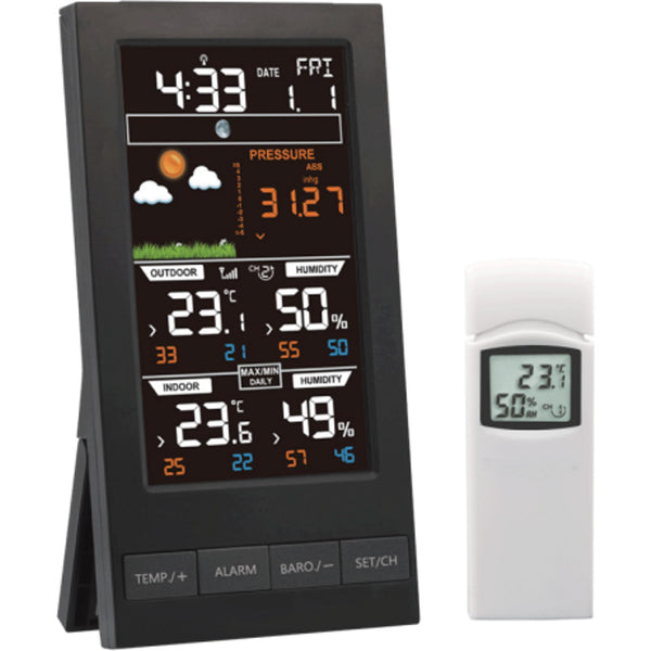 Aercus Instruments WeatherSpy - Desktop Multichannel Weather Station ...